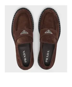 Prada Logo Loafers