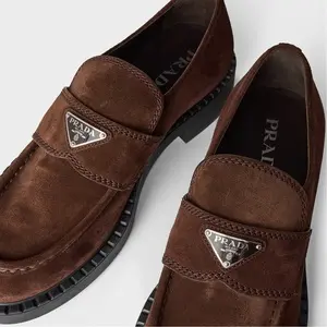 Prada Logo Loafers
