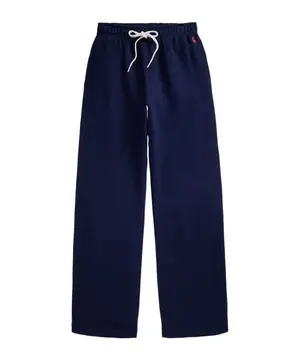 Polo Ralph Lauren Wide Open Hem Fleece Joggers - Black