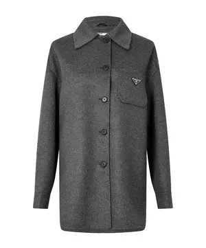 Prada Wool And Cashmere Blend Coat