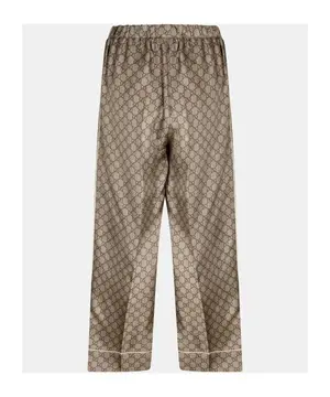 Gucci Logo Wide-leg Track Pants