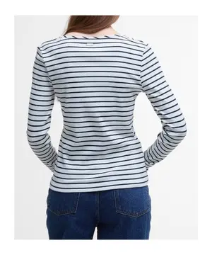 Barbour B.li Blake Top Ld53 Striped Long Sleeve Top