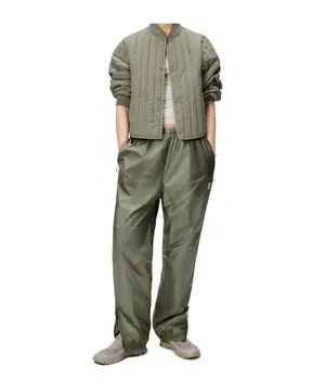 Rains Snap-button Long-sleeved Cotton Coat
