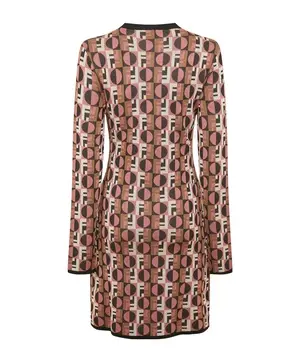 Fendi Monogram Knit Dress