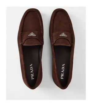 Prada Logo Loafers