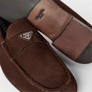 Prada Logo Loafers