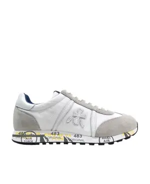 Premiata Logo Casual Sneakers - Gray