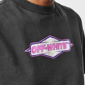 Off-White Off Roses Wash T-shirt