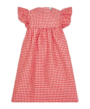 GANNI Ruffled Mini Dress