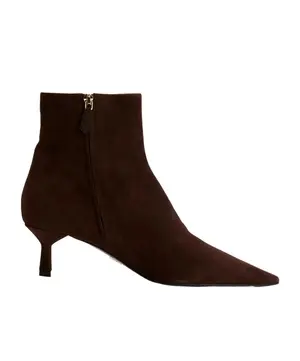 Prada Pointed Ankle Heeled Boots