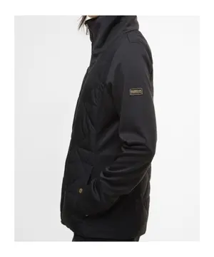 Barbour Quilted Zip-up Jacket With Stand Collar