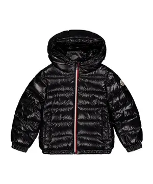 Moncler Logo Short Down Jacket