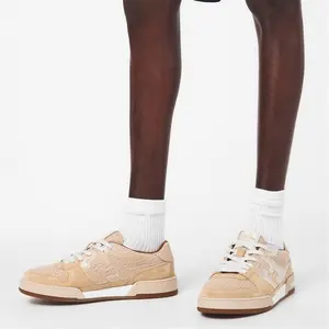 Fendi Lace-up Front Low-top Sneakers
