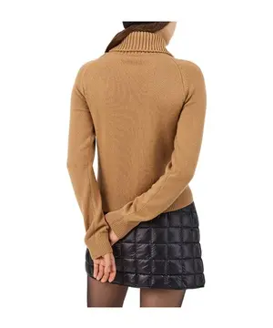 Moncler Ribbed Knit Sweater With Fold-over Collar