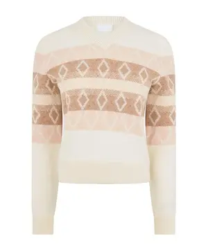 Moncler Versatile Knitted Sweater - Nude