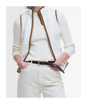 Barbour Burford Gilet - White