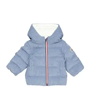 Moncler Logo Patch Down Jacket