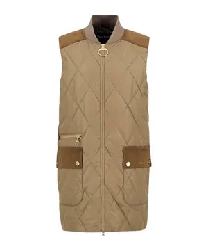 Barbour Lydia Quilted Gilet - Brown