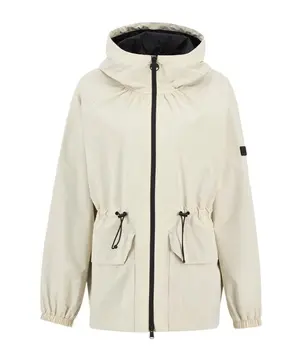 Barbour Long Sleeve Hooded Zip Up Jacket
