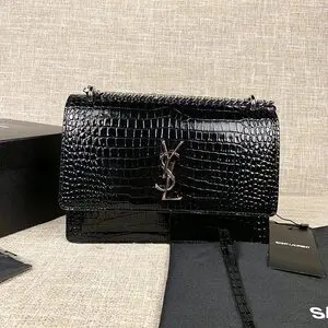 Saint Laurent Sunset Monogram Medium Shoulder Bag