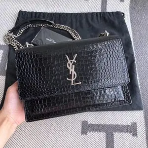 Saint Laurent Sunset Monogram Medium Shoulder Bag
