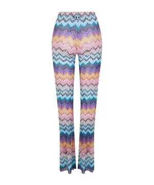 Missoni Zigzag Knit Trousers - Multicolor