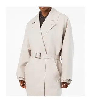 Jacquemus Lapel Long-sleeved Trench Coat