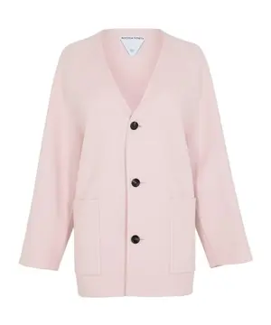 Bottega Veneta Cardigan Style Coat