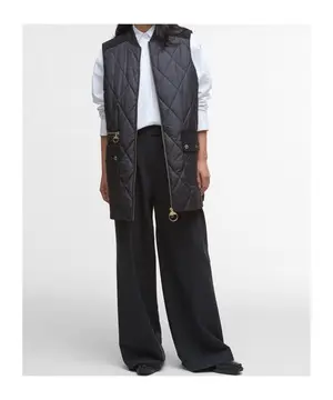 Barbour Lydia Quilted Gilet - Black