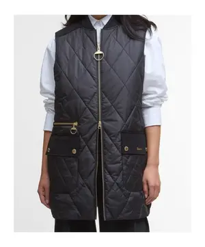 Barbour Lydia Quilted Gilet - Black