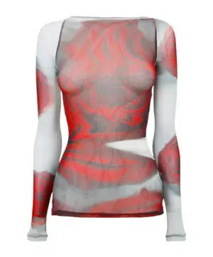 JEAN PAUL GAULTIER Long-sleeved T-shirt - Multicolor