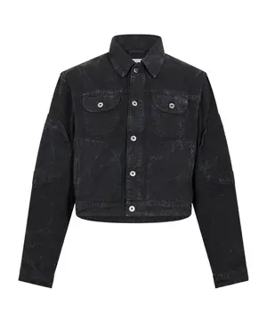 Off-White Zip Jkt Sn99 - Black
