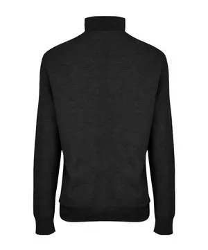 Polo Ralph Lauren Quarter Zip Cotton Sweatshirt - Black