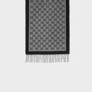 Gucci Color Blocked Scarf