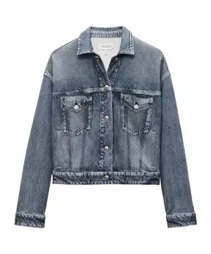 RAG & BONE Long-sleeved Denim Jacket