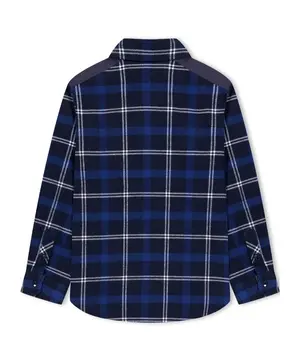 Moncler Plaid Long Sleeve Shirt