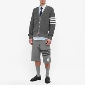 Thom Browne Striped V-neck Cardigan