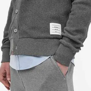Thom Browne Striped V-neck Cardigan