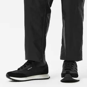 Moncler Low-top Sneakers With Suede And Fabric Accents