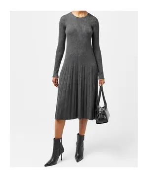 JOSEPH Pleated Detail Dress