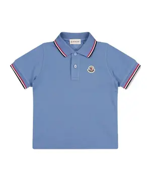 Moncler Logo Short Sleeve Polo Shirt
