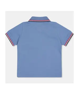 Moncler Logo Short Sleeve Polo Shirt