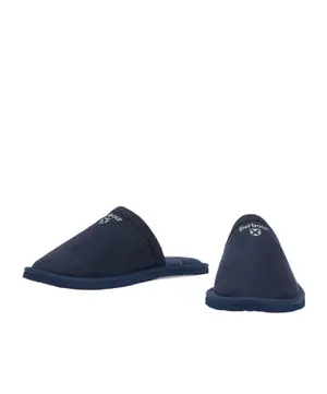 Barbour Everitt Mule Slippers - Navy
