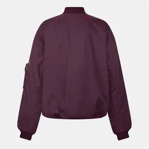 Balenciaga Stand-up Collar Casual Jacket With Zip Closure And Flap Pockets