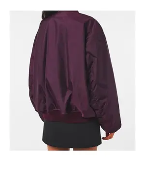 Balenciaga Stand-up Collar Casual Jacket With Zip Closure And Flap Pockets