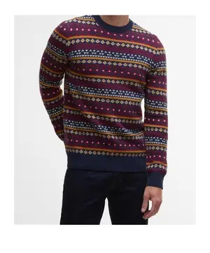 Barbour Fair Isle Crew Neck Sweater