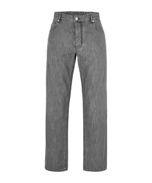 Bottega Veneta Black Straight Jeans