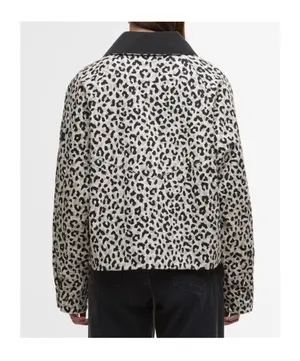 Barbour Long-sleeved Leopard Print Jacket