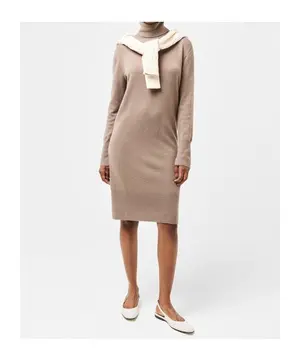 JOSEPH High-neck Long-sleeved Dress