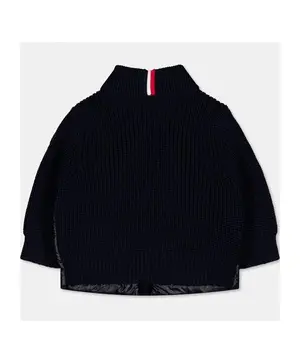 Moncler Quilted Logo Patch Jacket
